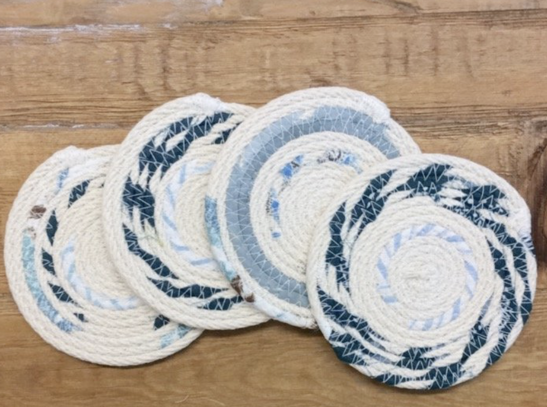 Mountain Thread Company – Rope Coaster Kit – Set of 4 – The Broken Needle